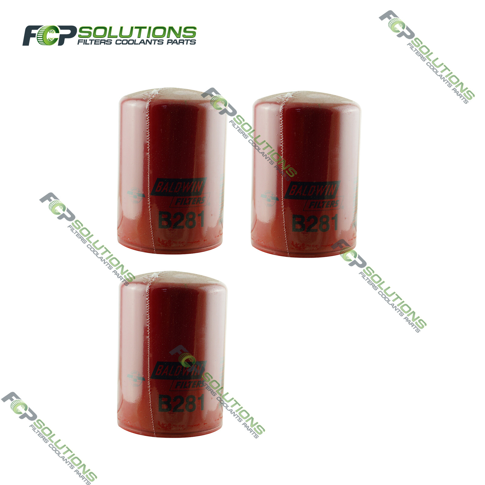 3 x B281 Baldwin oil Filter - Xref C1902, Z141, P550166, LF3315, 51592 ...