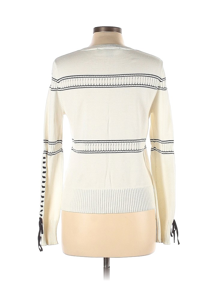 French Connection Women Ivory Pullover Sweater L | eBay