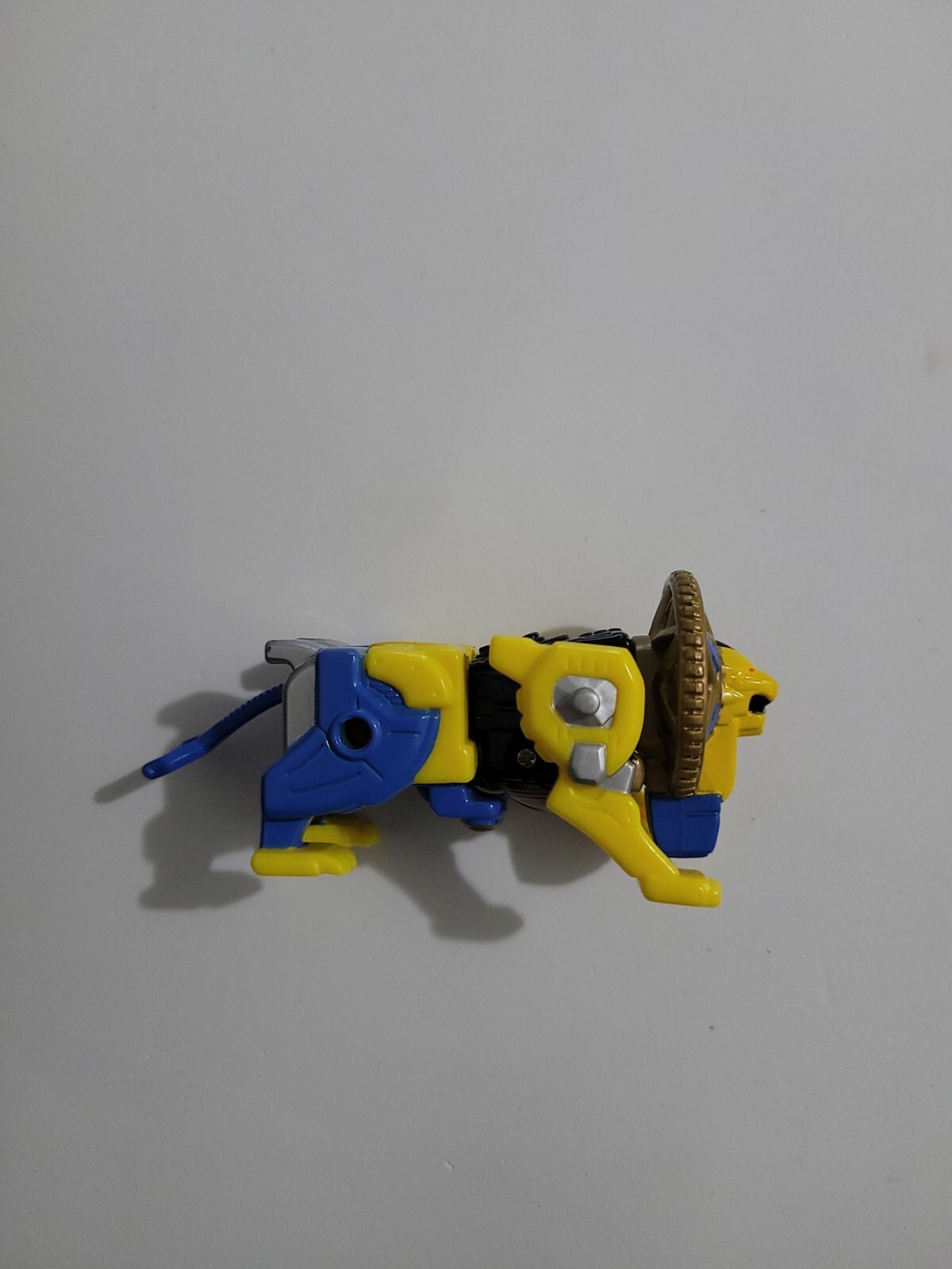 Yellow Hurricane Lion Zord Ninja Storm Mini Power Rangers Megazord ...