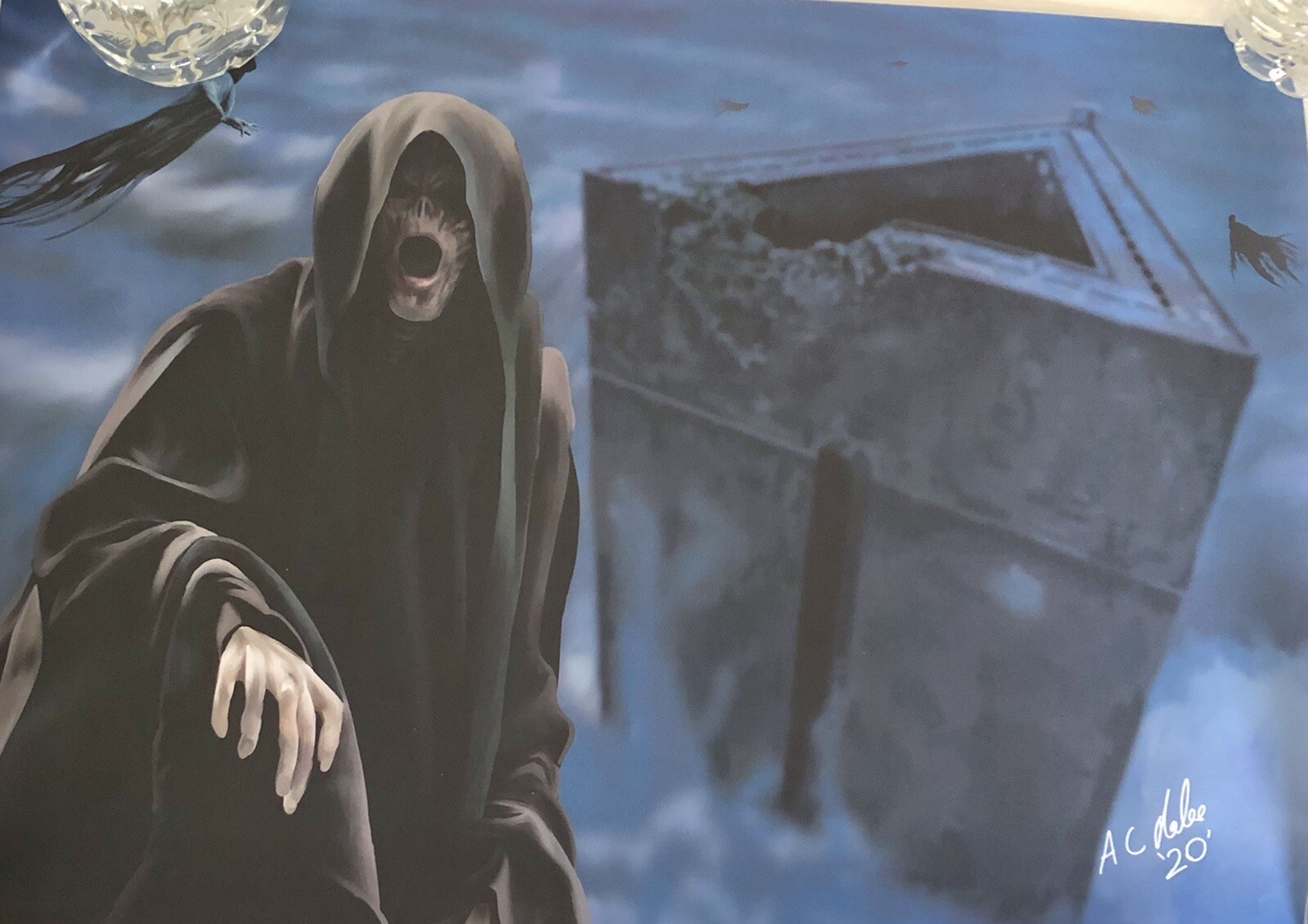 Harry Potter Dementor Art Print Azkaban Creepy Poster | eBay