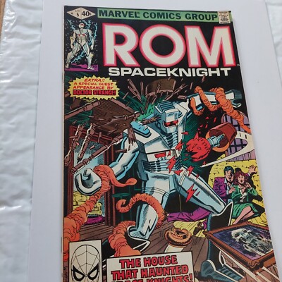 Rom spaceknight #5 1980 Marvel vintage SAL BUSCEMA bill mantlo vf+/nm ...