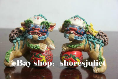 Foo Dogs - Ball Pair