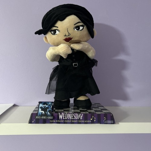 * Wednesday Dancing Plush Doll with Music, 12.5-inches, Kids Toys New ...