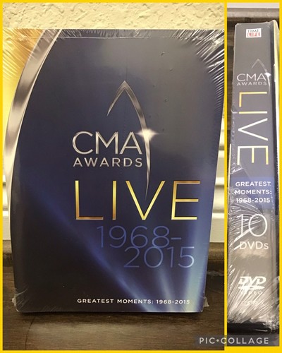 CMA Awards Live Greatest Moments 1968-2015 (10 DVD Set) Time Life, New ...