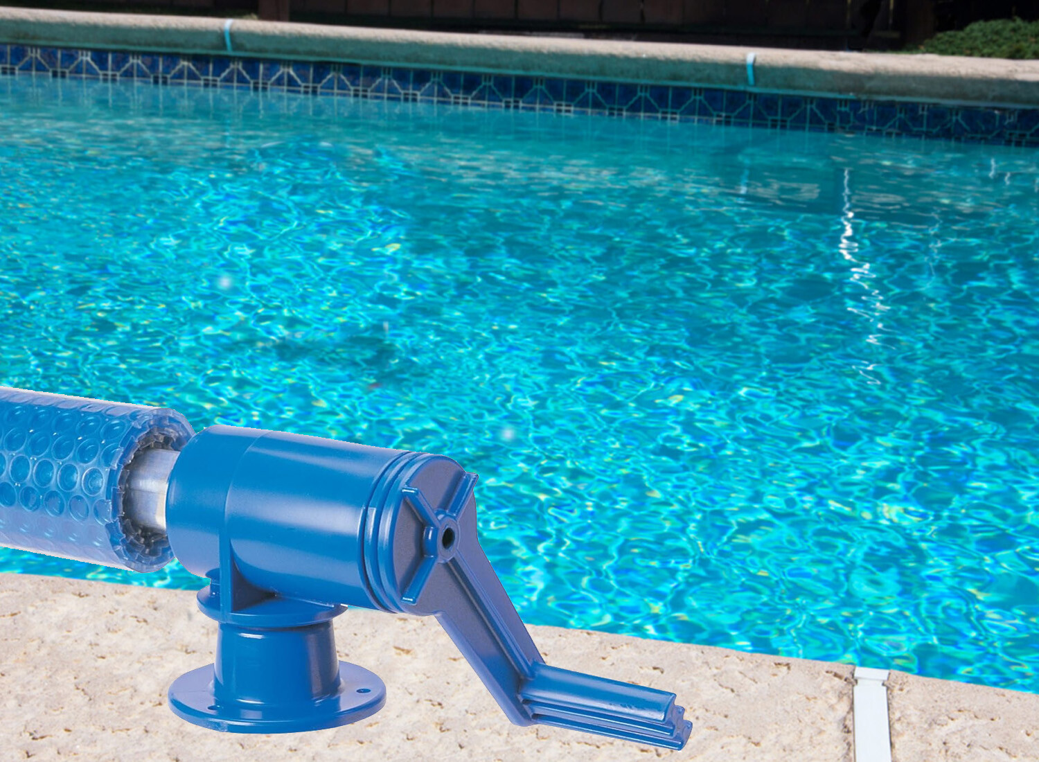 Solar Roller Lite Above-Ground Solar Cover Reel for Swimming Pools ...