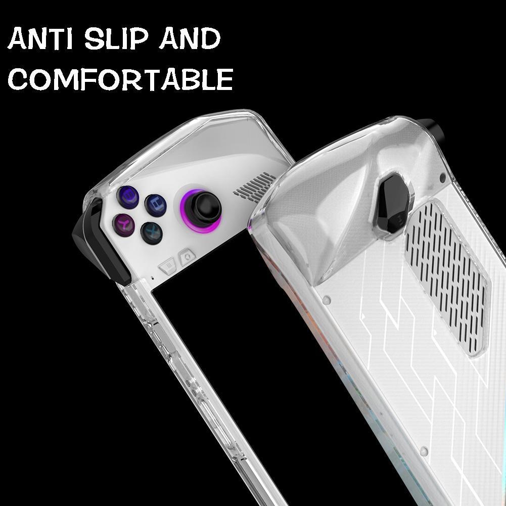 Soft Clear TPU Protective Case Cover for ASUS ROG Ally Shell Shockproof ...