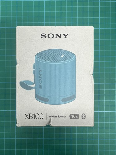 Sony NEW - SRSXB100LC - XB100 Portable Wireless Speaker (Blue) | eBay ...
