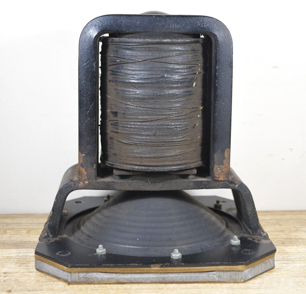 Vtg RCA MI-1430 Field Coil Theater Horn Driver Speaker UNTESTED | eBay