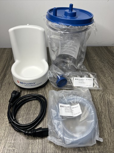 New! BD PureWick PW200 W/ Backup Battery Urine Collection System Kit ...
