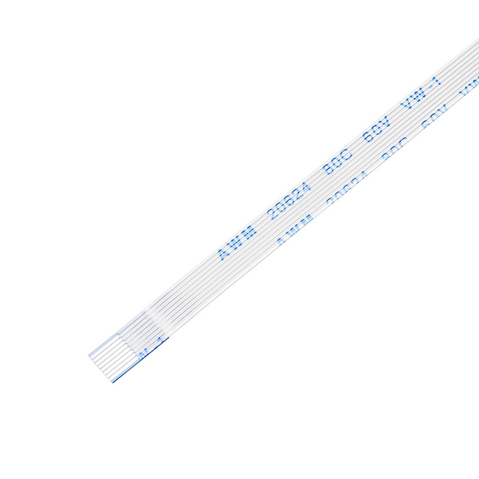 5Pcs Flexible Flat Cable 8 Pins 0.5mm Pitch 150mm FPC FFC Flexible ...