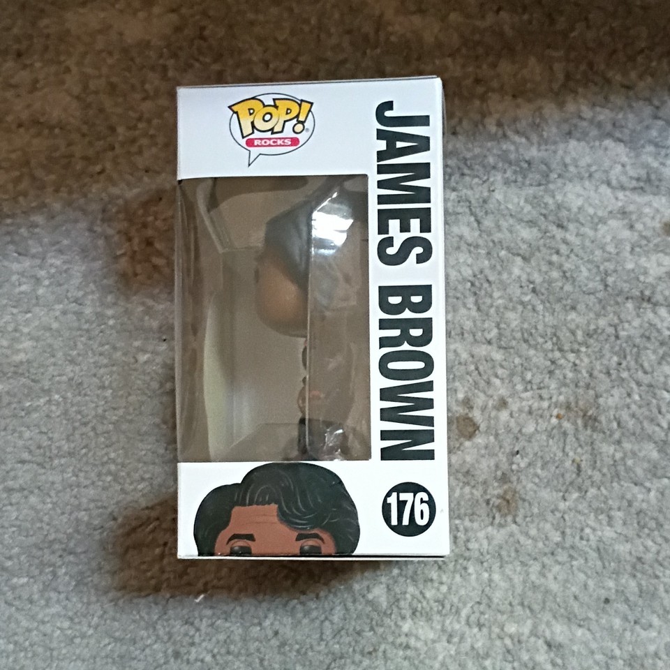 Funko Pop! Rocks James Brown Music Pop! Vinyl Vinyl Figure Boxed ...