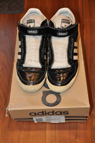 adidas Men 9.0US 90S Adidas Concorde Original Black Patent Enamel ...