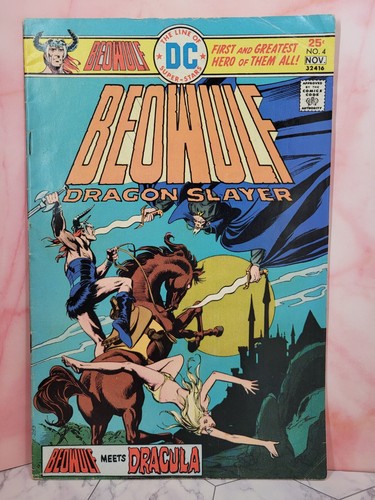 Beowulf Dragon Slayer #4- 1975 Ricardo Villamonte, Michael Uslan, DC ...