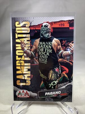 Pagano 2019 Panini Lucha Libre AAA Campeonatos Rookie Card #CAM-29 RC ...
