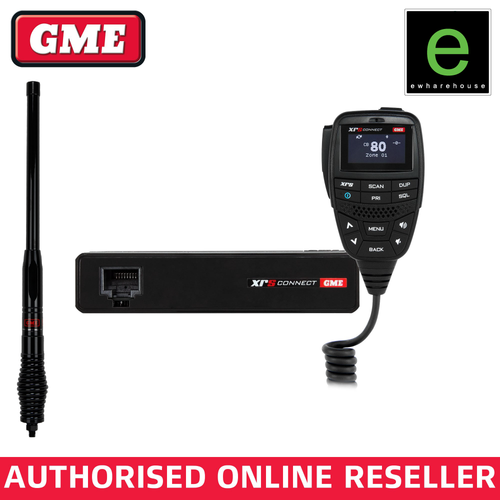 GME XRS-330C WITH AE4704B 4WD AERIAL ANTENNA 80 CHANNEL UHF RADIO ...