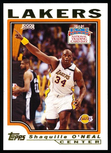 Shaquille O'Neal 2003 Topps Card# 9 | eBay