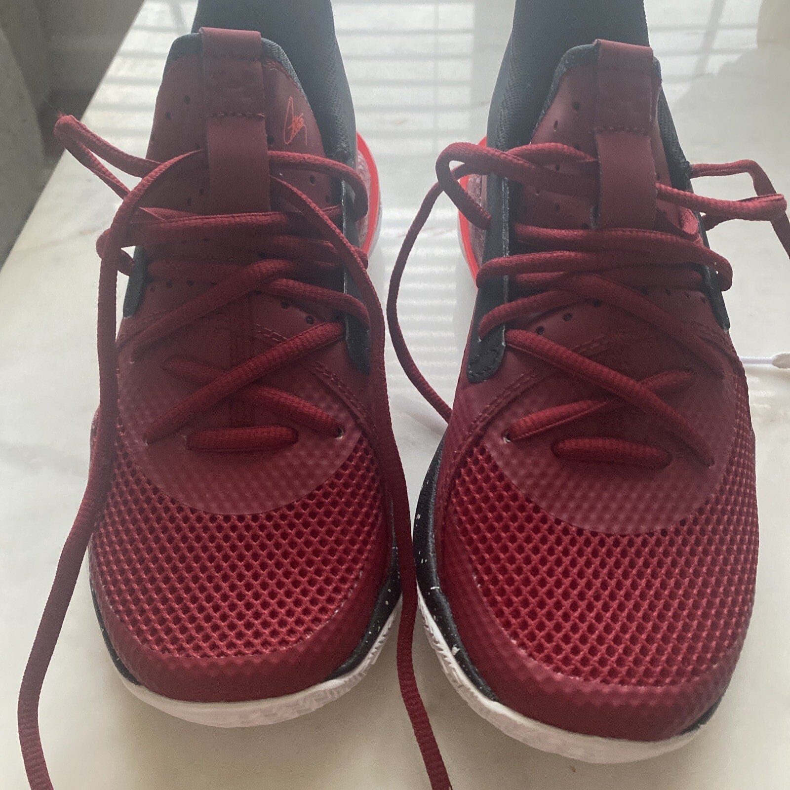 Size 4 (GS) - Under Armour Curry 4 Mid Red Black for sale online | eBay