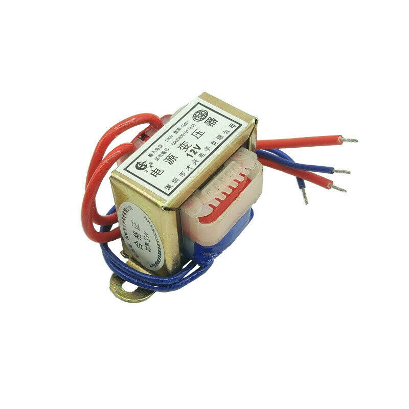 1W-300W EI Core MINI Power Transformer 220V AC TO 12V AC Converter ...