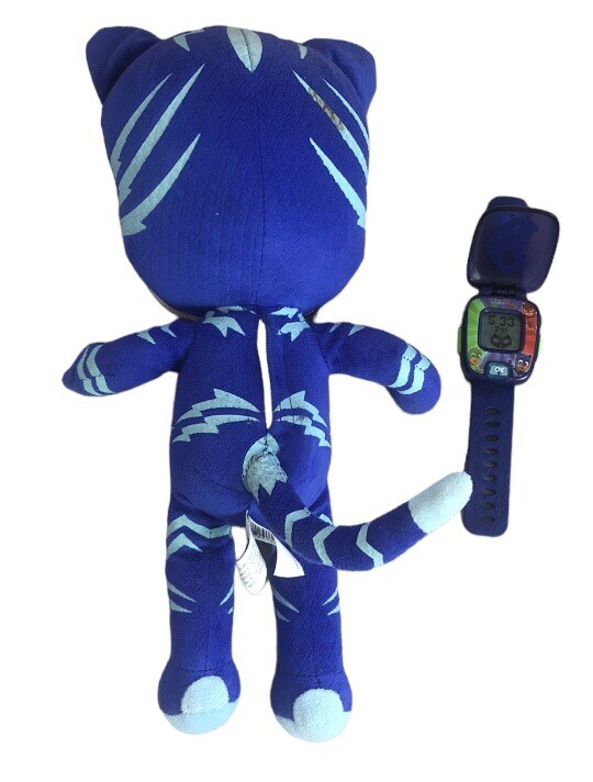 PJ Masks Catboy Soft Plush Stuffed Toy Sing Talk Light up Plus Watch ...