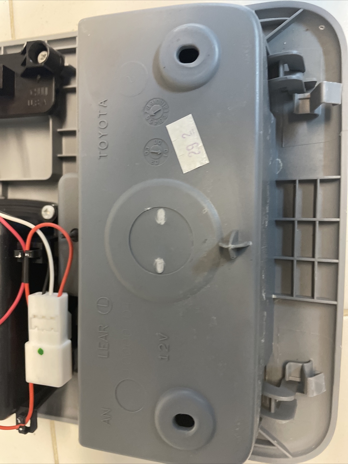 Toyota Tundra Overhead Console Map Light Tan Fits 2003 29734wh for sale ...