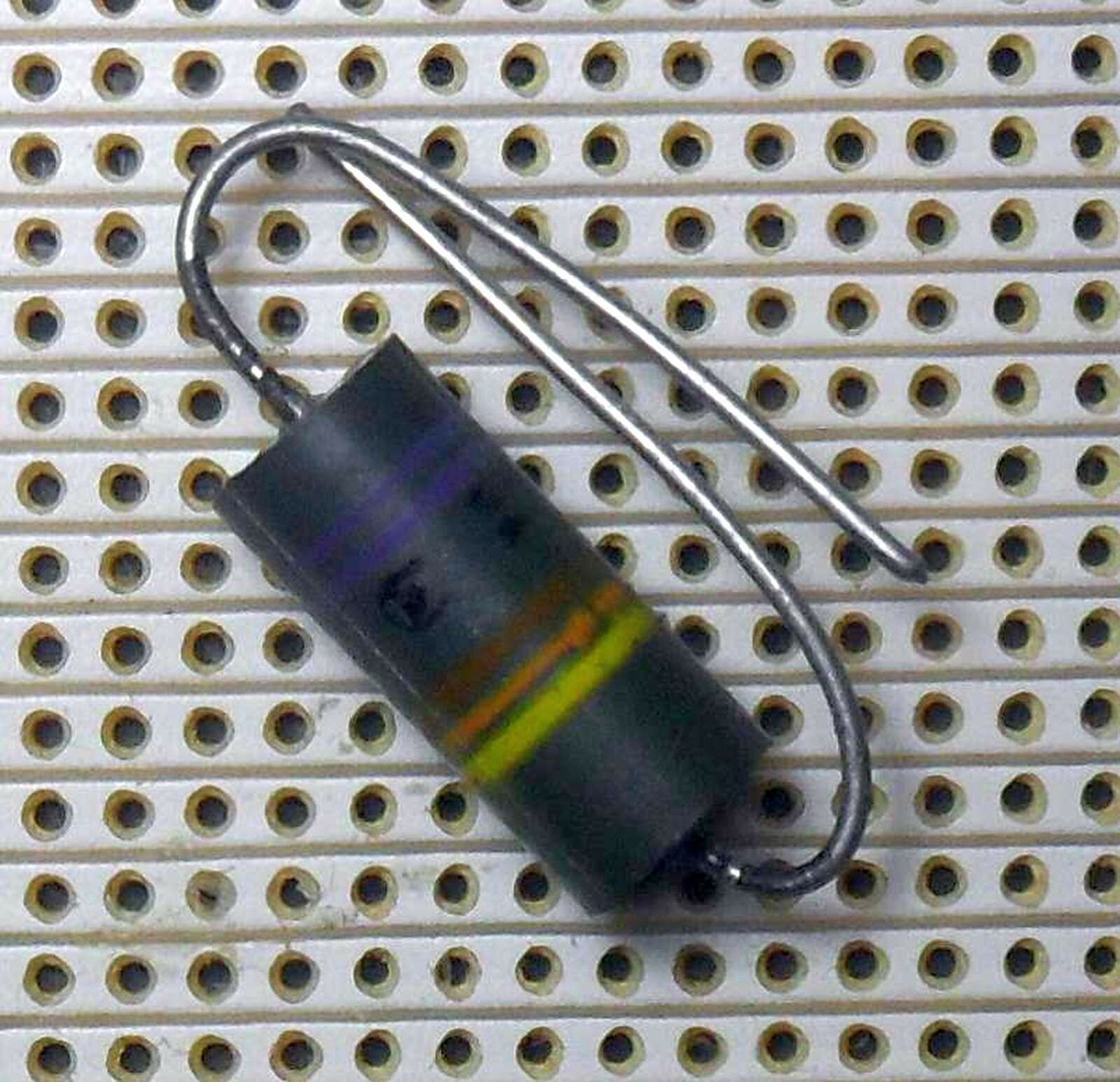 430 Ohm 3W Welwyn Tin Oxide Total Excursion Resistor 7% Unused Vintage ...