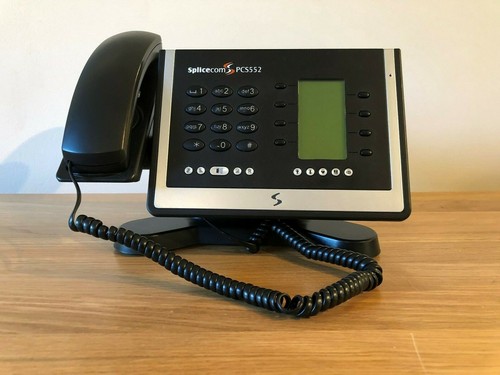 Splicecom PCS552 IP Phone with Handset & Stand (Splicecom PoE Powered ...