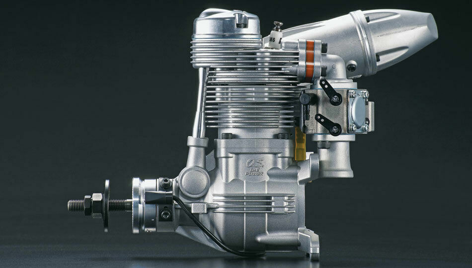 New O.S. GF40 40cc 4 Four Stroke Gas RC Engine with F-6040 Silencer ...