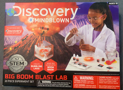 Discovery Mindblown Big Boom Blast Lab Experiment Set STEM NEW IN BOX ...