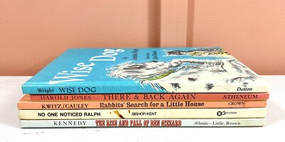 Vintage 5 Lot Hardcover Books Weekly Reader Children's Book Club 60's ...