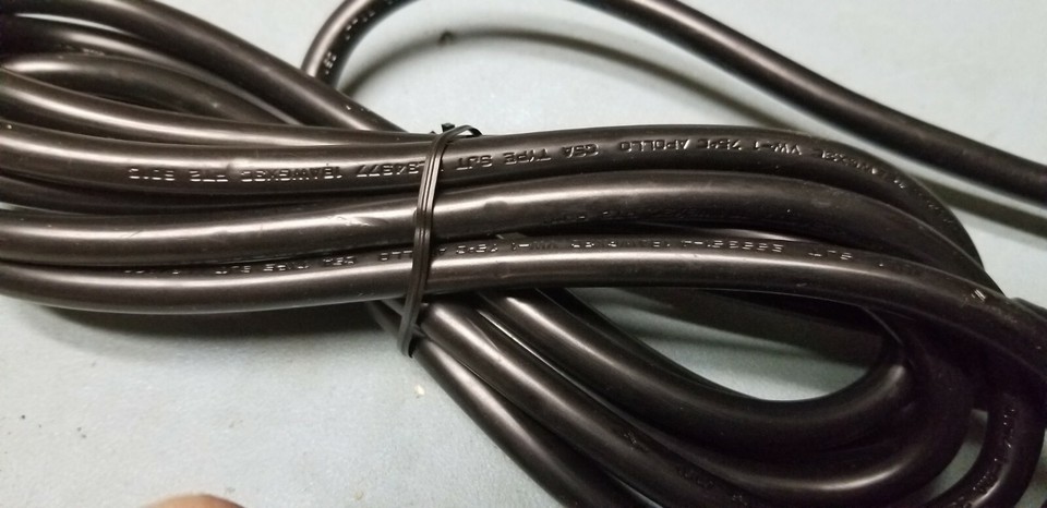 Unicable SJT type Detachable Power Cord E147323 UL listed 125V 10A 2.5M ...