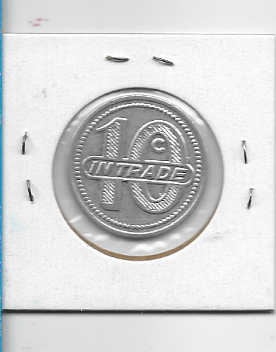North Manchester, Indiana Trade Token EAST INN LUNCH 10¢ | eBay