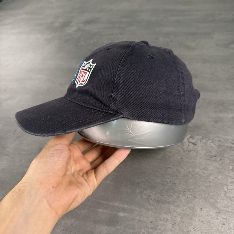 Vintage NFL Bud Light SnapBack Hat Navy Faded Embroidered Low Profile ...