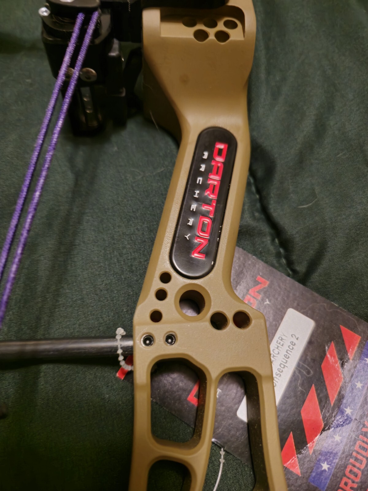 Darton Consequence 2.0, Mint Cond., 70#, RH, Incl.’ Custom Bloodline ...