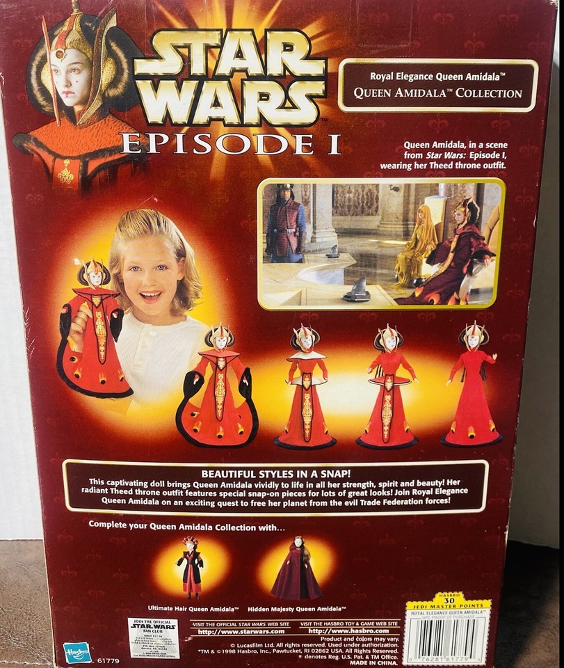 STAR WARS Episode One Royal Elegance QUEEN AMIDALA NEW In Box ...