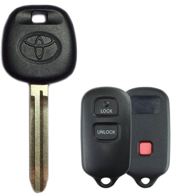 Toyota 3 Button Keyless Entry Remote HYQ12BBX + TOY43AT4 Transponder ...