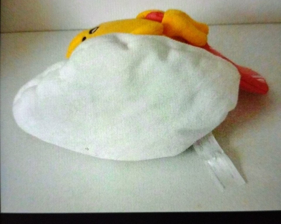 GUDETAMA EGG WITH BACON PLUSH STUFFED ANIMAL 10.5" x 6.25 | eBay