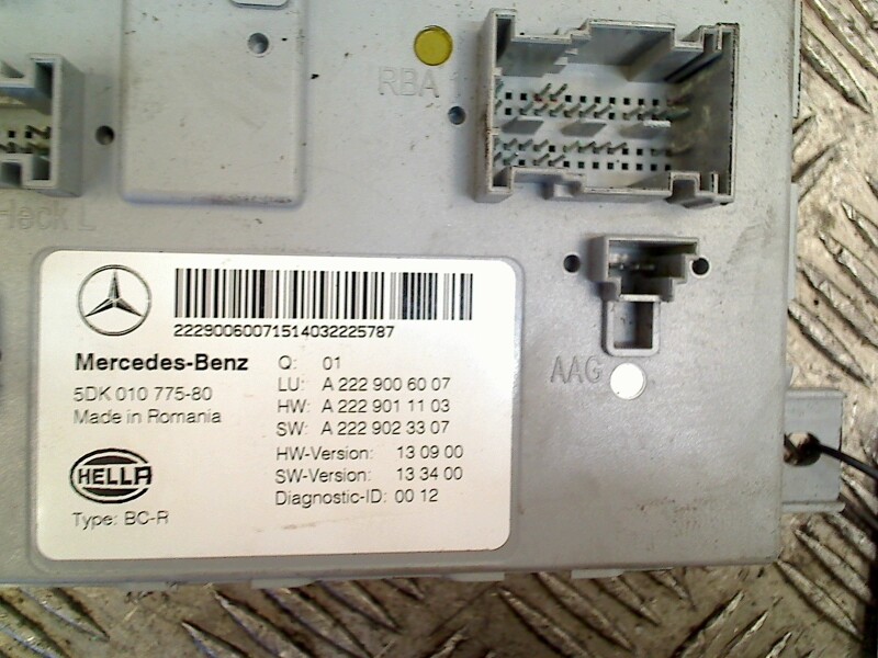 STEUERGERÄT VERSCHEIDENES C SAM MODULE Mercedes-Benz C (W205) 2014 ...
