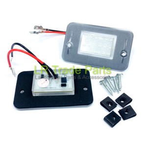 LAND ROVER DISCOVERY 1 LED LICENSE NUMBER PLATE LIGHTS X2, UPGRADE ...