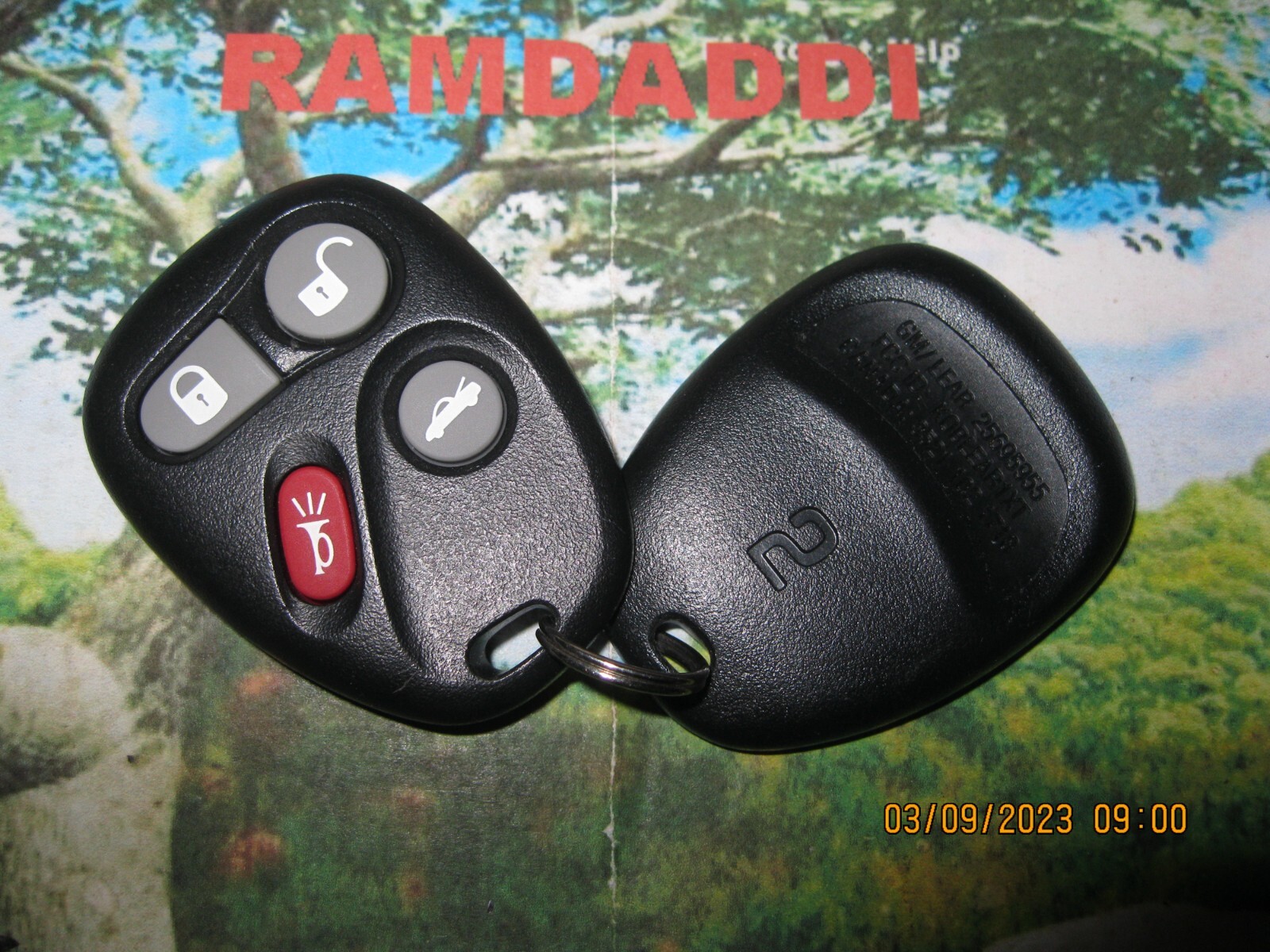 1x Memory #2 New 100% OEM 04 05 06 Chevy SSR Corvette Remote ...