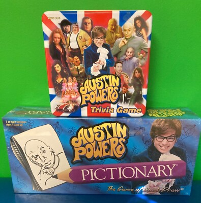 Austin Powers - Trivia Game and Pictionary | eBay