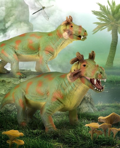 CollectA 88816 Estemmenosuchus Deluxe Model Terapside con mandibola ...