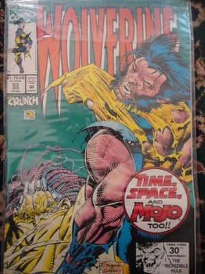 Wolverine Time Space & Mojo Marvel #53 1992 Book Magazine Vintage | eBay