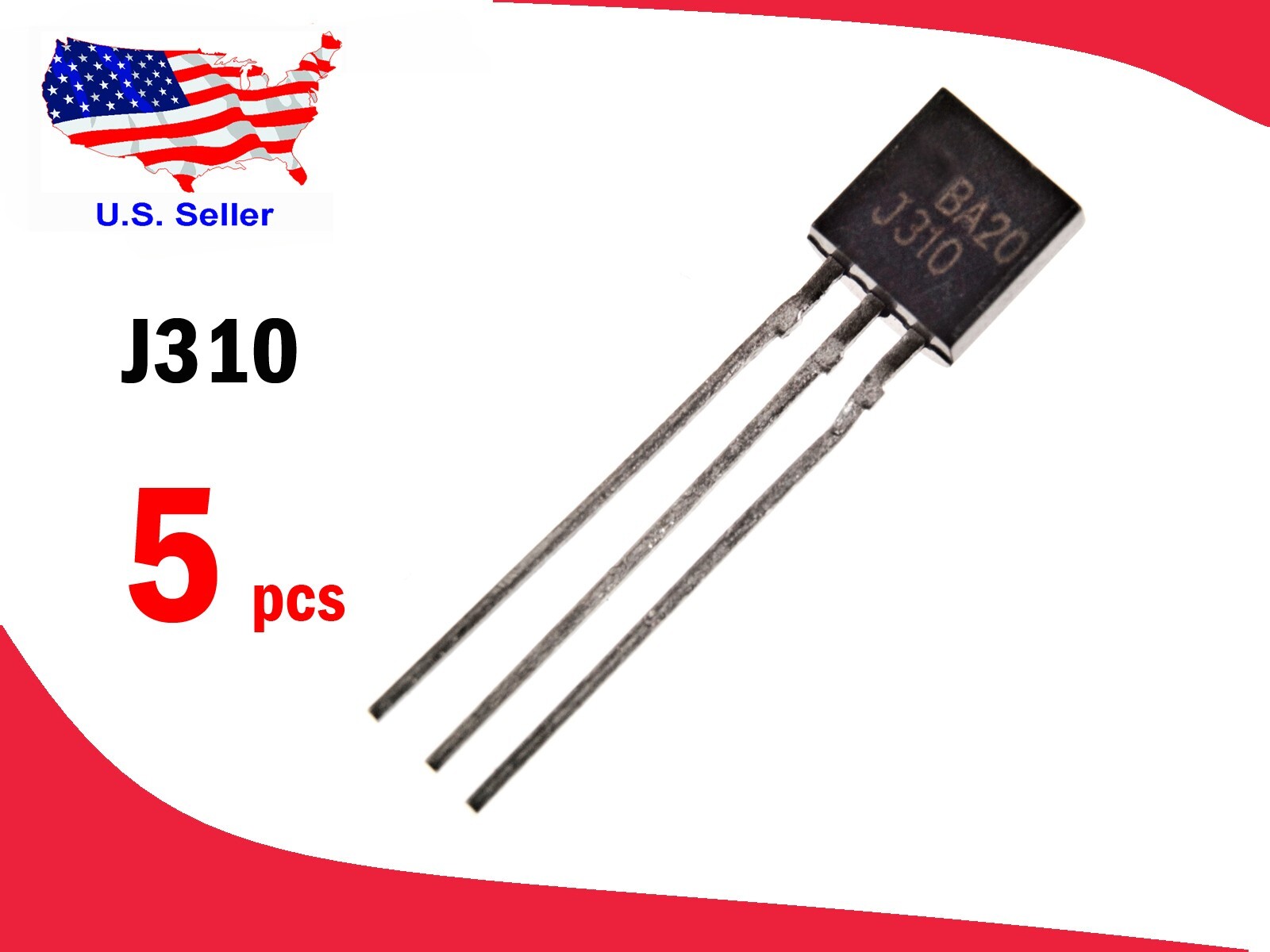 J310 (5 pcs) N-Channel JFET RF VHF UHF Amplifier TO-92 - Free & Fast ...