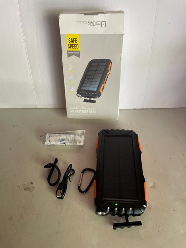 Unbranded Solar Powered Power Bank & Flashlight Tested | eBay