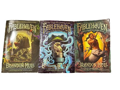 Fablehaven Series Set 1-3 Brandon Mull 1 2 3 Paperback Books Lot ...