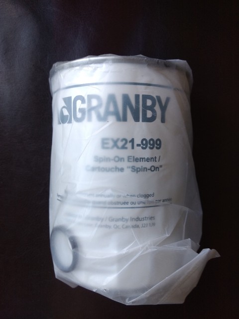 Grandby EX21-999 Spin-On Filter Element for EX200-999 10 Micron Media ...
