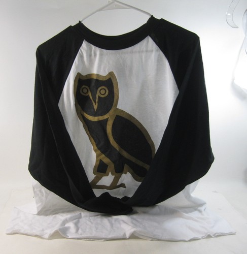 FLAUCY WHITE BLACK/ GOLD OWL TEE MEN SIZE XXL *** | eBay