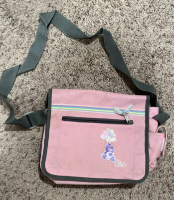 Care Bears Grumpy Bear Pink Bag Messenger Purse Vintage Punk Retro 80s ...