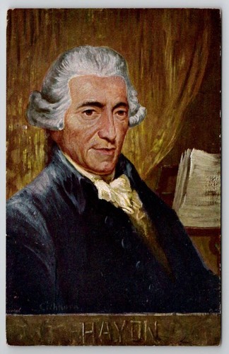 Composer Haydn Portrait By BKWI Austria Art Postcard U21 | eBay
