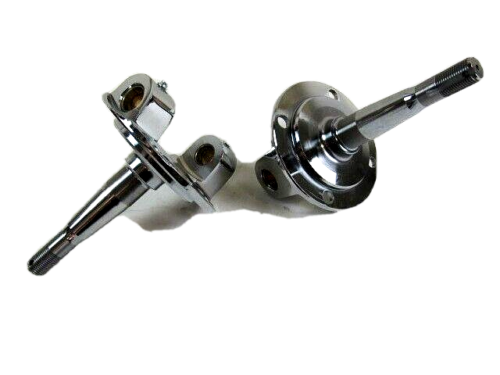 1928-48 Ford Chrome Model A Rat Rod Forged Steel Spindles W/ King Pin ...